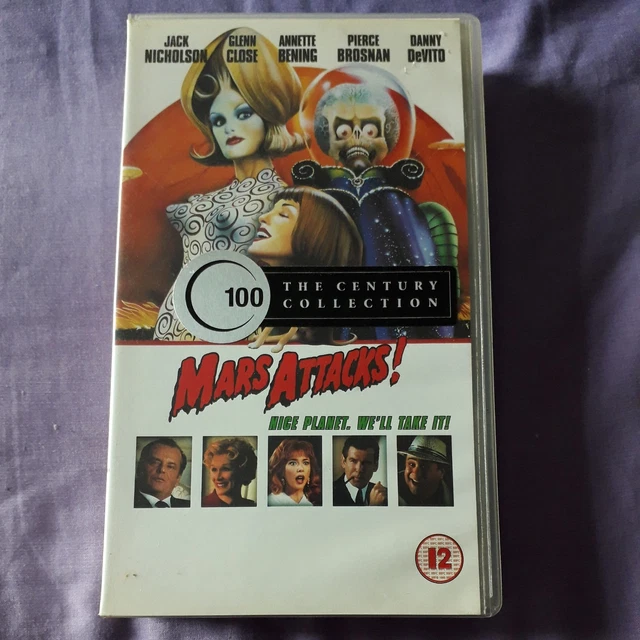 MARS ATTACKS! (VHS/SUR, 1997) $1.99 - PicClick AU