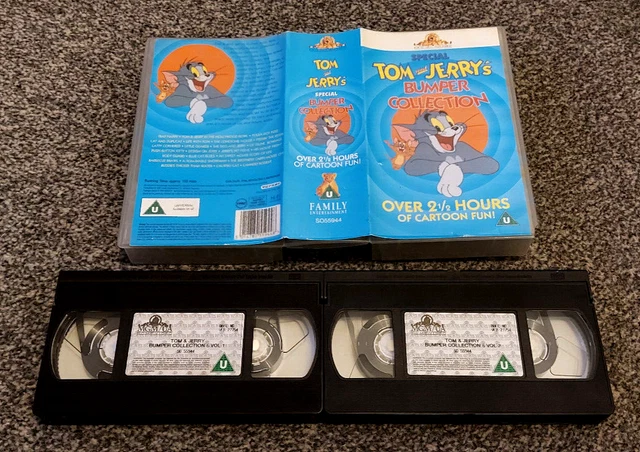 TOM & JERRY Special Bumper Collection 5 Pal Vhs Video Kids Children £6. ...