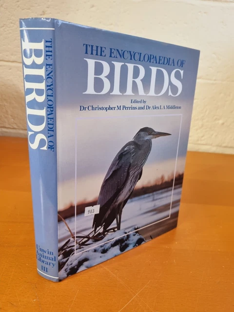 DR. CHRISTOPHER M. PERRINS The Encyclopedia of Birds - 1985 in dust ...
