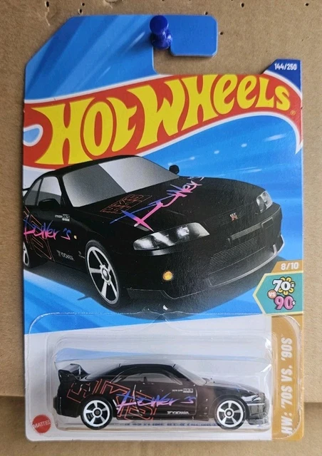 HOT WHEELS 2025 - Nissan Skyline Gtr R33 [Godzilla] [Black] Near Mint ...