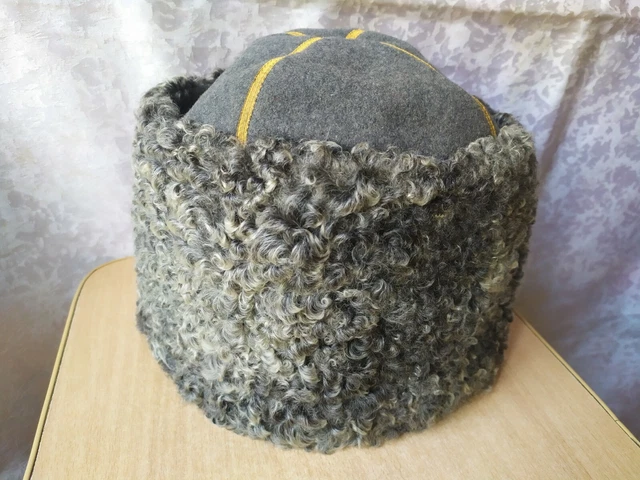 HAT PAPAHA PAPAKHA Soviet Army 1954 General Uniform Russian USSR size ...