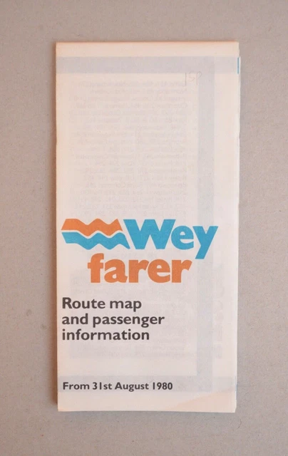 BUS COACH ROUTE Map Alder Valley Wayfarer 31st August 1980 £5.00 ...