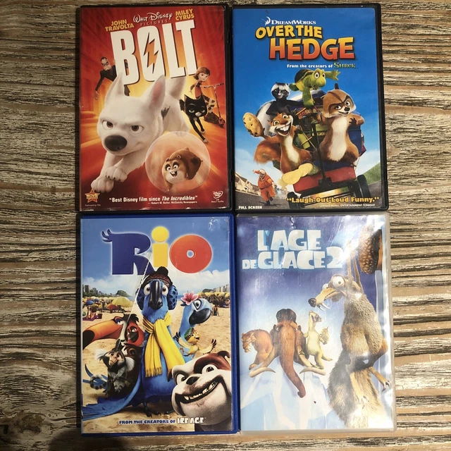 BOLT/ OVER THE Hedge/ Rio/ Ice Age 2 DVDs £10.00 - PicClick UK