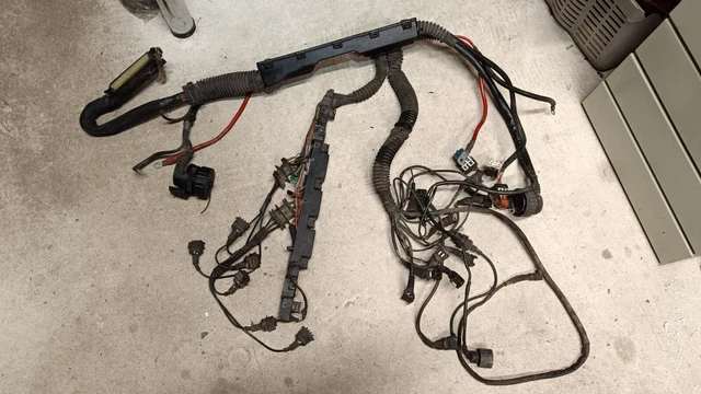 BMW E36 325I M50 2,5L VANOS M50TUB25 ECU DME FAISCEAU DE CÂBLAGE MOTEUR ...
