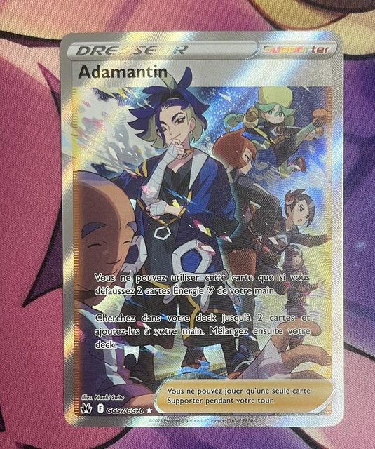 CARTE POKÉMON ADAMANTIN GG57/GG70 Zenith Supreme FR Neuf EUR 14,99 ...