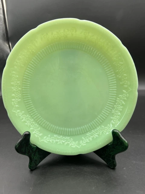 JADEITE JADITE ALICE Dinner Plates 9 1/4" Flawed Plate £14.30 - PicClick UK