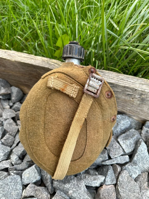 VINTAGE MILITARY GERMAN Flask WW2 Army Soldier Bottle £80.03 - PicClick UK