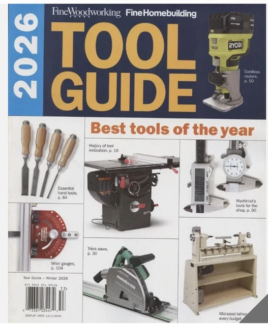 2026 TOOL GUIDE Winter 2026 new magazine £11.45 - PicClick UK