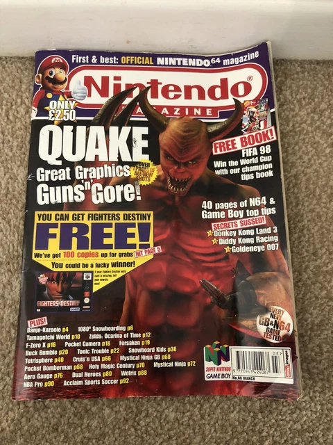 NINTENDO MAGAZINE SYSTEM / Official Magazine - Issue 66 - March 1998 ...