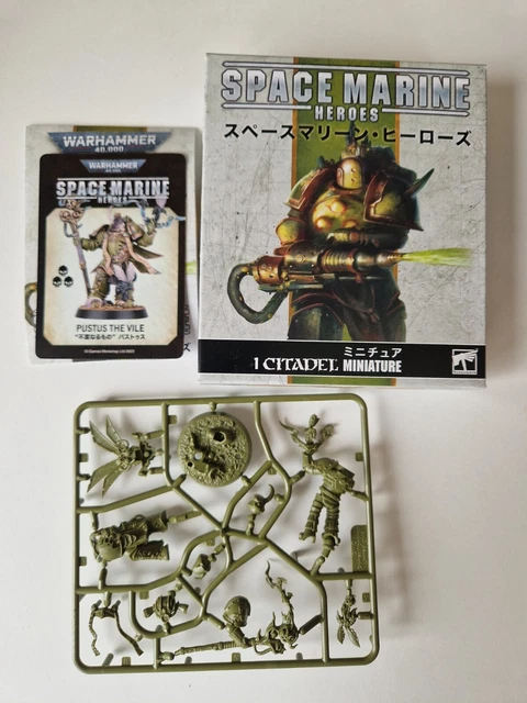 WARHAMMER 40K SPACE Marine Heroes Death Guard / Pustus The Vile EUR 65 ...