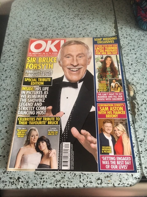 OK UK MAGAZINE Sir Bruce Forsyth Tribute Issue 1098 September 2017 ...