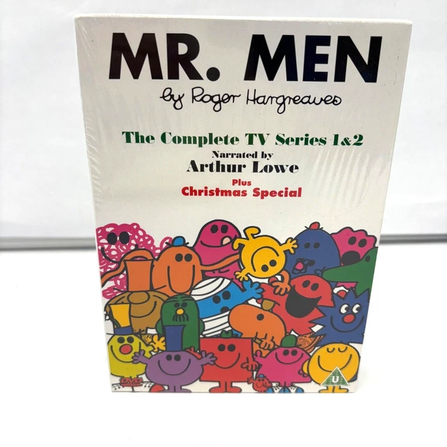 MR MEN ROGER Hargreaves DVD Disc Box Set Complete TV Series 1 & 2 A121 ...