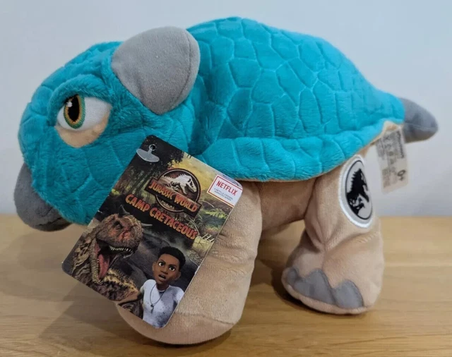 JURASSIC WORLD CAMP Cretaceous Bumpy Anklyosaurus Dinosaur 10" Soft Toy ...