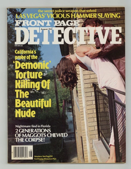 FRONT PAGE DETECTIVE Magazine #197808 VG/FN 5.0 Low Grade £2.12 ...