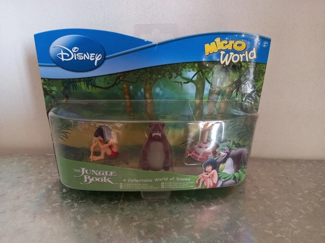 DISNEY MICRO WORLD The Jungle Book Mini Figure Giochi Preziosi Blister ...