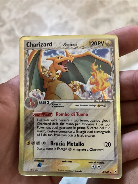 CARTA POKEMON CHARIZARD ET6-L72-3JL. Specie Delta EUR 60,00 - PicClick IT