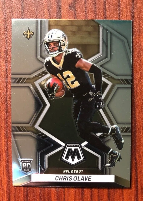 2022 MOSAÏQUE PANINI CHRIS OLAVE recrue NFL débuts #277 RC Nouvelle ...