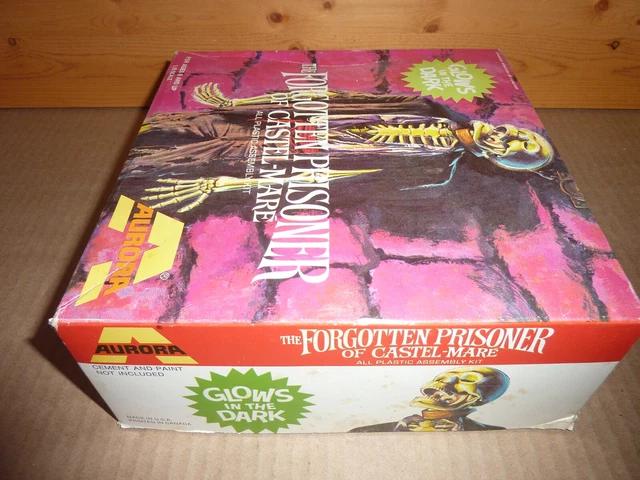 AURORA FORGOTTEN PRISONER of Castel Mare - Box Only no kit - vintage ...