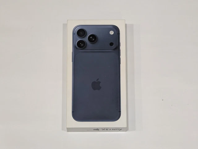 APPLE IPHONE 17 Pro Max 256GB Deep Blue - Xfinity Mobile - Open Box ...