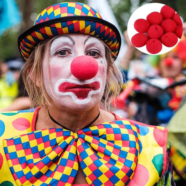 TOOLS PERFORMANCE MAKE Up Foam Cosplay Props Red Ball Red Nose Sponge ...