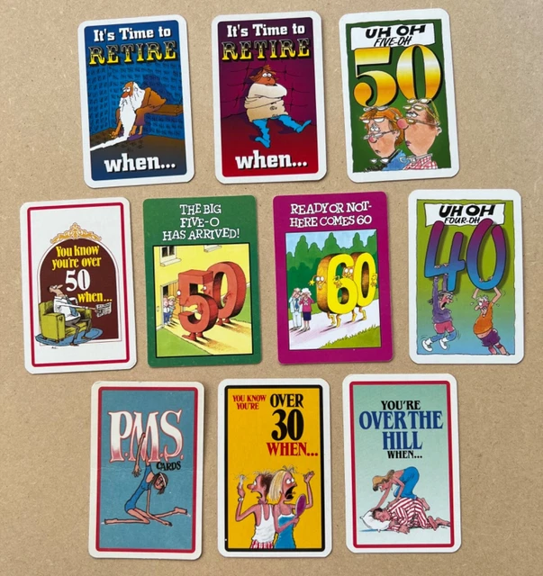 ORIGINAL SWAP PLAYING cards cartoon comic people advertising humour EUR ...
