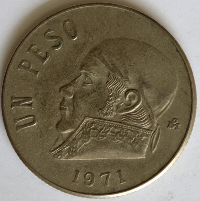 1972 MEXICO UN Peso Coin (a7-8b) £2.50 - PicClick UK