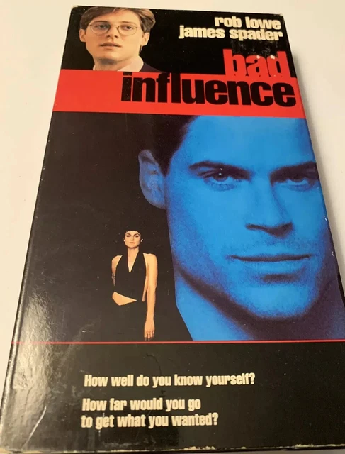 BAD INFLUENCE VHS Rob Lowe James Spader £14.28 - PicClick UK