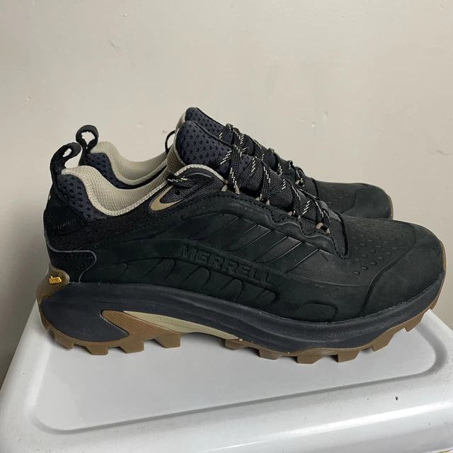 MERRELL WOMEN’S HIKING Shoes Black Vibram Trail Runners Size US 8.5 EUR ...