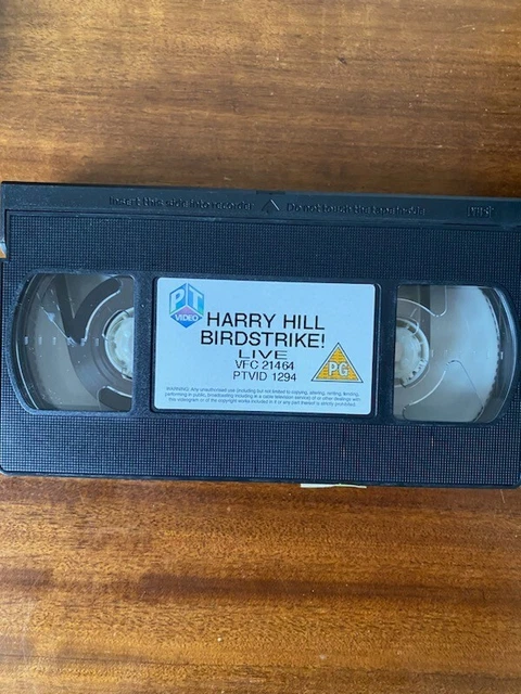 HARRY HILL 'BIRDSTRIKE' Live Vhs Video Featuring Stouffer The Cat £0.99 ...