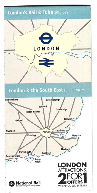 LONDON AND SOUTH East Rail Network Map December 2018 New National Rail ...