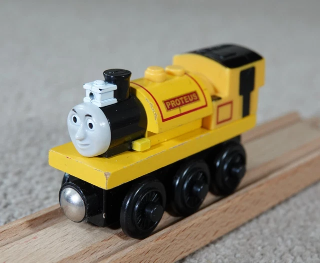 PROTEUS FOR BRIO ELC Thomas and Friends Wooden Railway Engine Train Set ...
