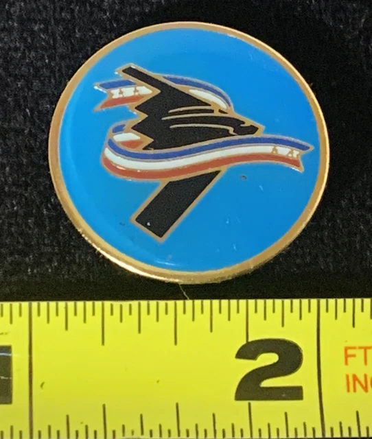 VINTAGE B-2 STEALTH Bomber Northrop Grumman Stars And Stripes Lapel Pin ...