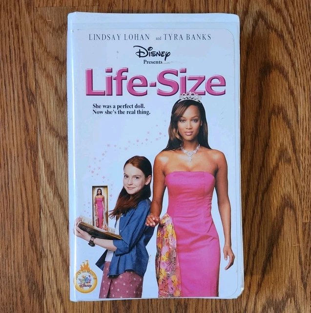 LIFE-SIZE (VHS, 2000) Disney Lindsay Lohan Tyra Banks Clamshell £17.89 ...