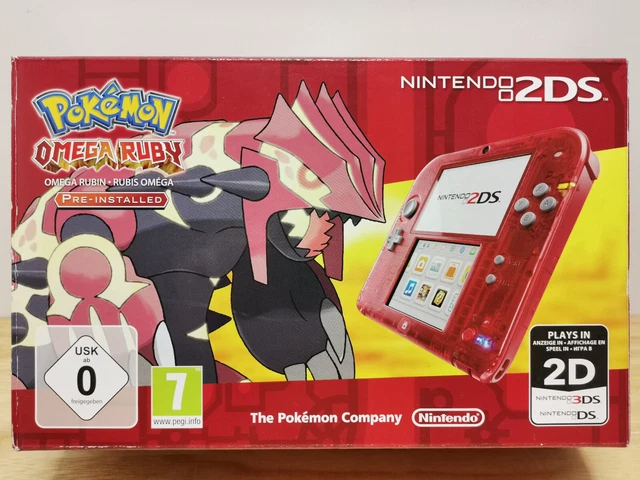 CONSOLE - NINTENDO 2DS - Pokémon Omega Ruby Edition sealed Refurbished - EUR 297,33 - PicClick IT