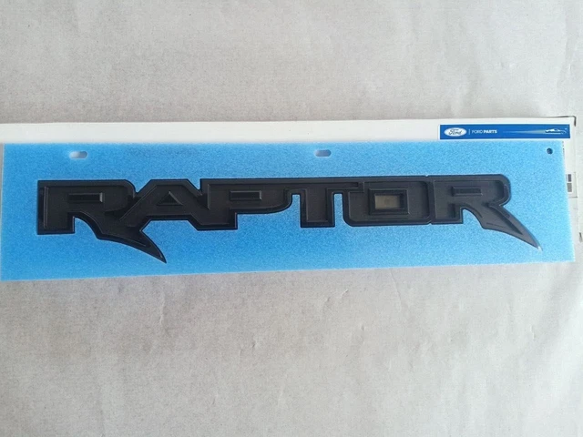 FORD RANGER NEXT Gen GENUINE RAPTOR LOGO EMBLEM Tailgate 2022-23 and ...