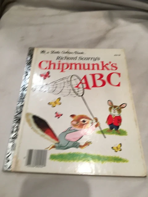VINTAGE LITTLE GOLDEN Book CHIPMUNKS ABC 1963 £8.03 - PicClick UK