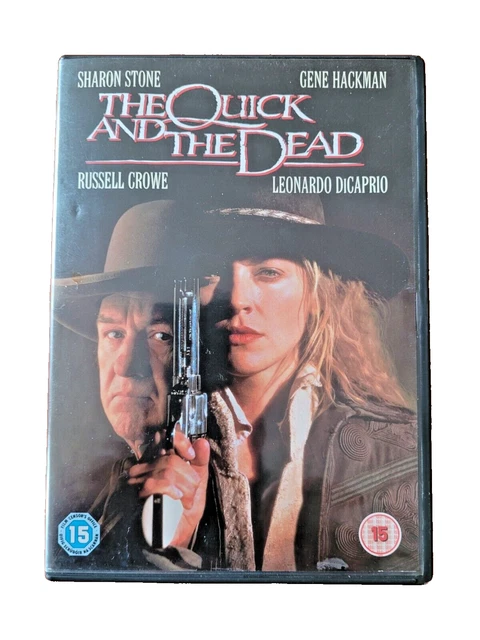 THE QUICK AND the Dead (1995) DVD, Sharon Stone, Gene Hackman, Russell ...