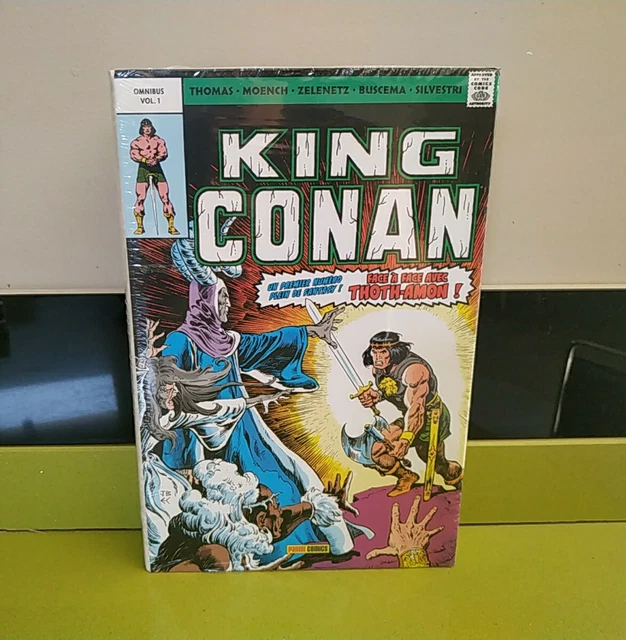 KING CONAN OMNIBUS Tome 1 Thomas Moench Buscema Panini Comics Neuf ! R ...