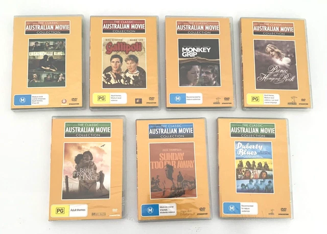 THE CLASSIC AUSTRALIAN Movie Collection DVD Bundle X 7 Brand New Sealed ...