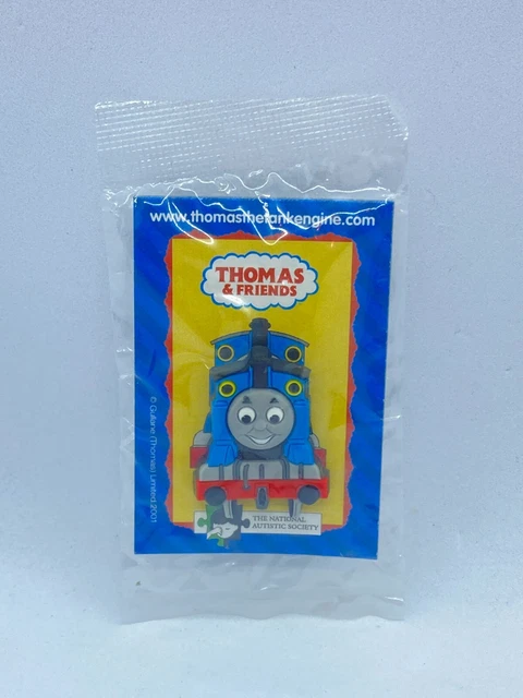 THOMAS THE TANK ENGINE - THOMAS & FRIENDS Rubber Pin Badge ORIGINAL ...