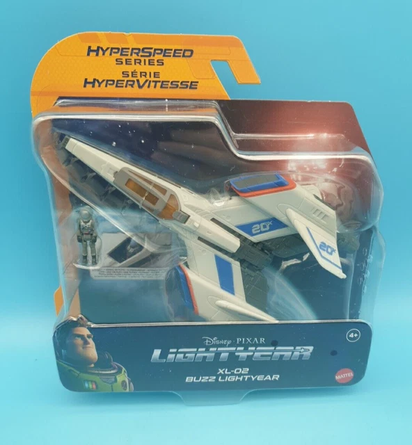 BUZZ LIGHTYEAR XL-02 Hyperspeed Series Disney Pixar Mattel Raumschiff ...