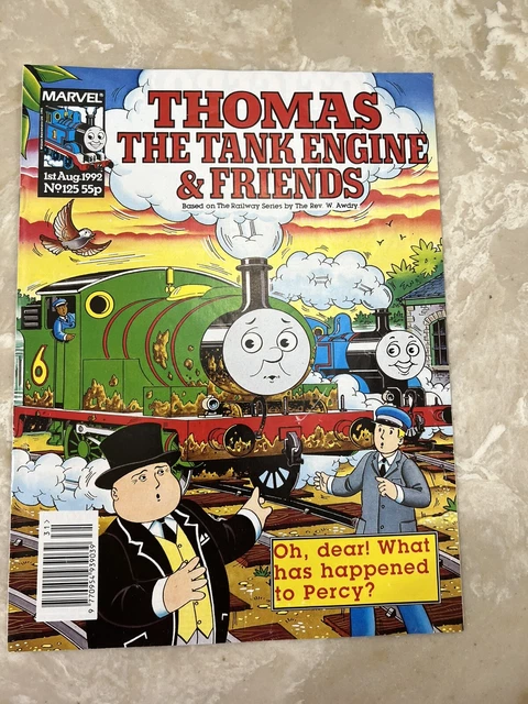 VINTAGE THOMAS THE Tank Engine & Friends Magazine 1 Aug 1992 Issue 125 ...