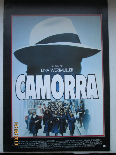 CAMORRA ANGELA MOLINA-H KEITEL Original dossier presse cinéma année ...