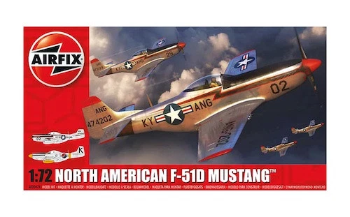 AIRFIX A02047A 1:72 North American F-51D Mustang £11.98 - PicClick UK