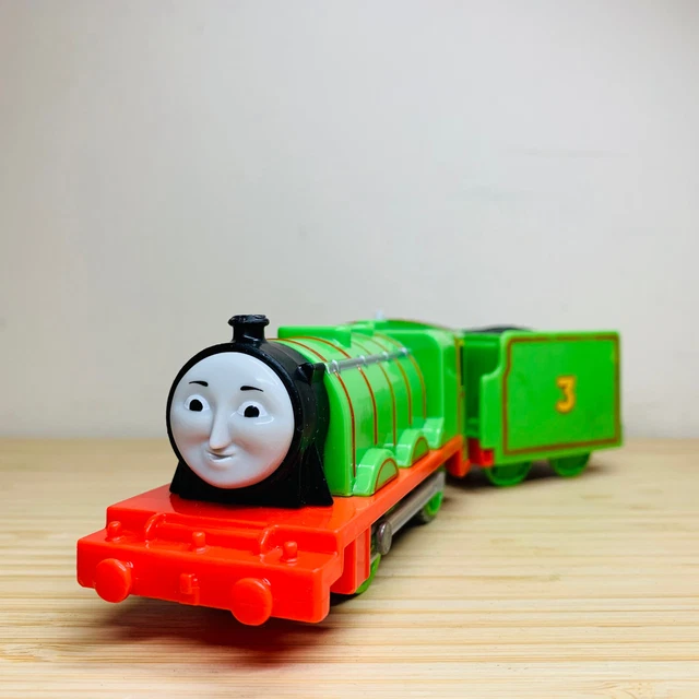 HENRY - THOMAS & Friends Trackmaster Battery Operated Motorised Railway ...