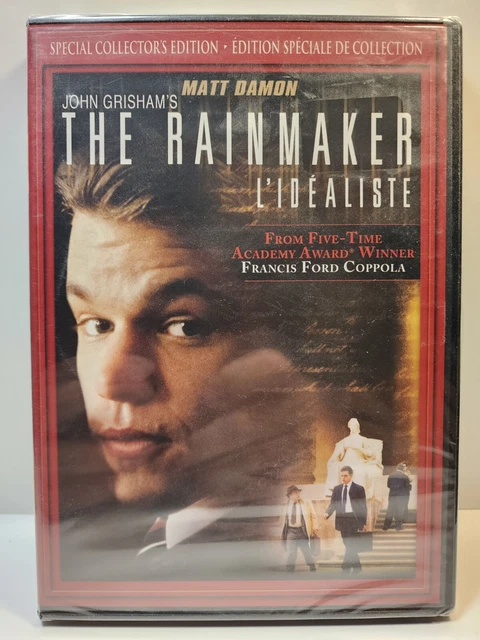 THE RAINMAKER DVD Matt Damon Francis Ford Coppola. Brand New Sealed ...