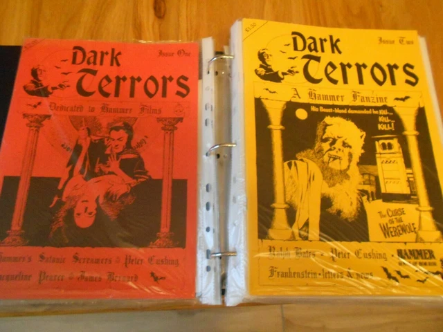 HAMMER HORROR &DARK Terrors" magazine complete set all 18 issues great ...