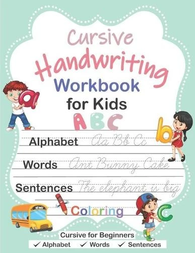 KAJETAN B JENKINS Cursive Handwriting Workbook for Kids (Poche) EUR 16 ...