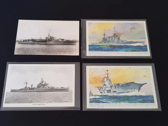 WW2 HMS KING George V, HMS Ark Royal, HMS Sheffield & HMS Ashanti ...