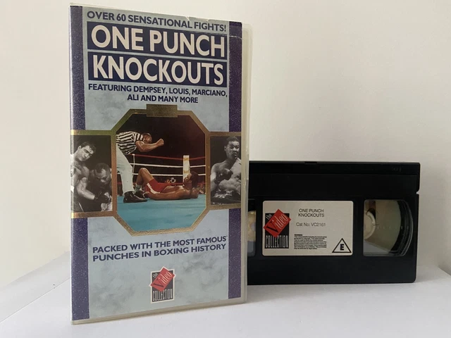 VHS VIDEO - One Punch Knockouts Over 60 Sensational Fights £9.04 ...